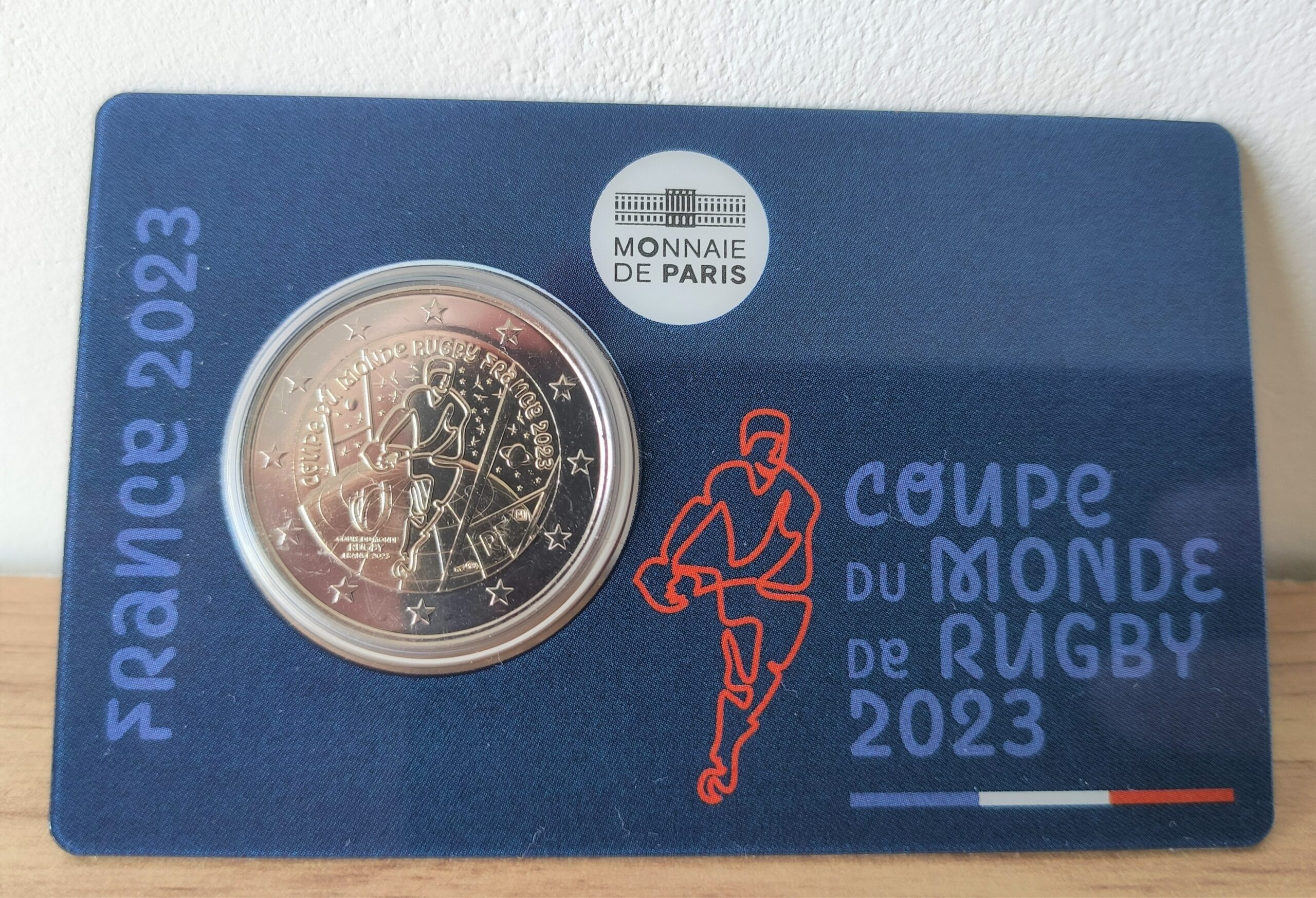 Coincard 2€ BU France 2023 - Coupe du monde de rugby
